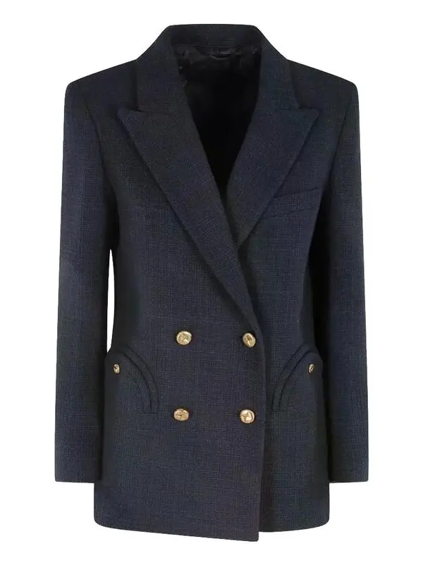 BLAZÉ MILANO Double-breasted Blazer - Blue
