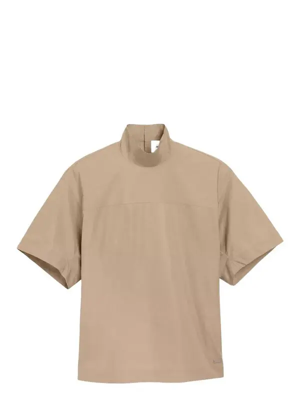Ami Turtleneck Blouse - Neutrals