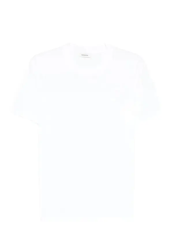 Sandro Logo-patch T-shirt - White