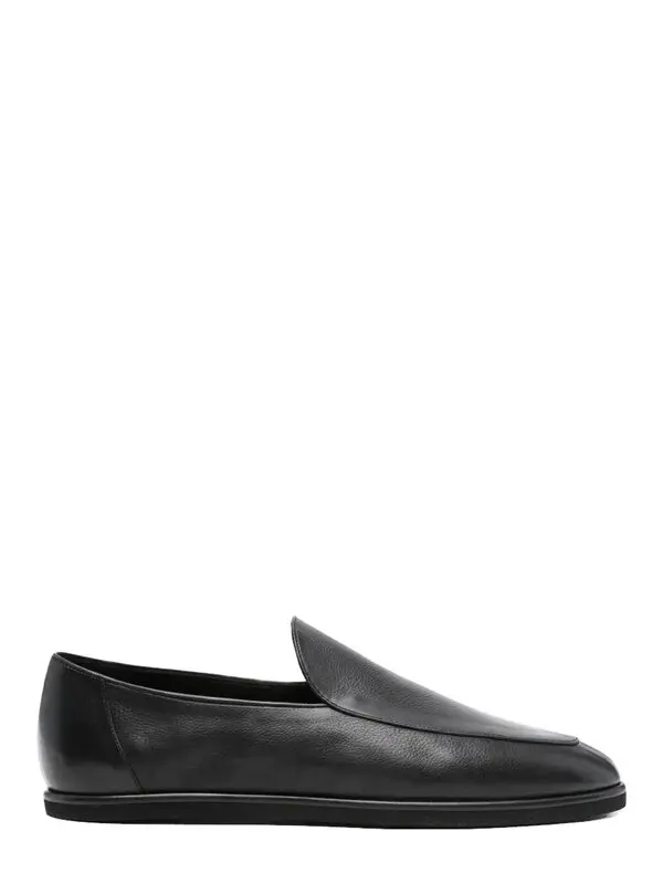 Auralee Leather Loafers - Black