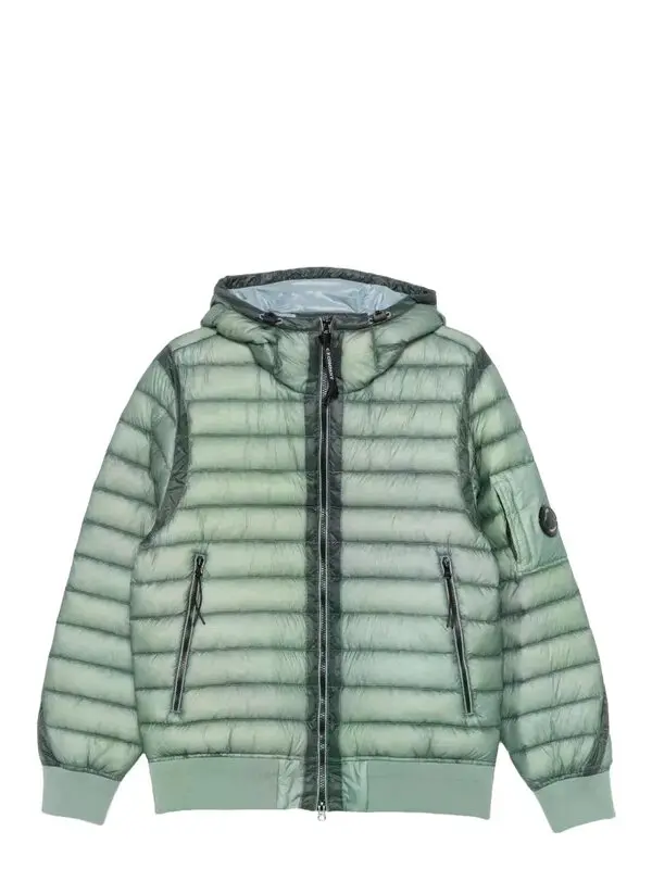 C.P. COMPANY Lens Hooded Jacket - Green