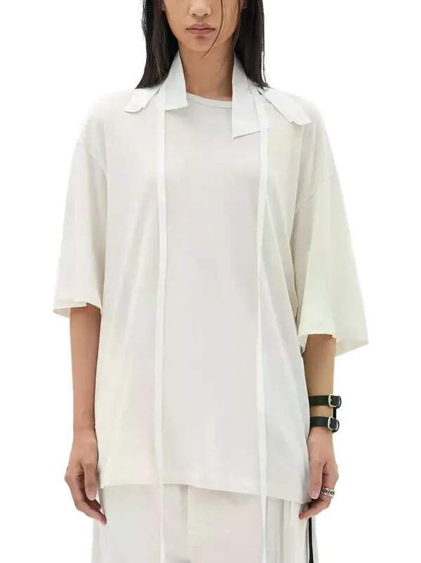 ANN DEMEULEMEESTER Agapi Jersey T-shirt - White