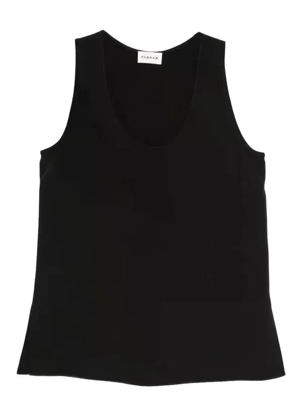 P.a.r.o.s.h Sleeveless Blouse - Black