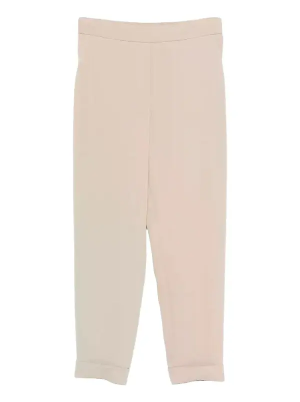P.a.r.o.s.h Cuffed-hem Trousers - Neutrals