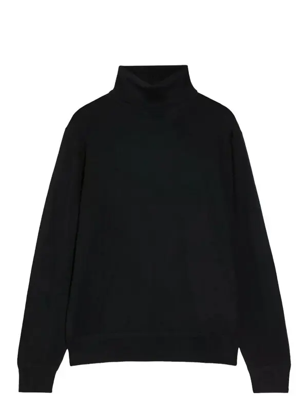 TOM FORD Roll-neck Sweater - Black