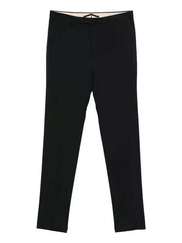 Incotex Button Trousers - Black
