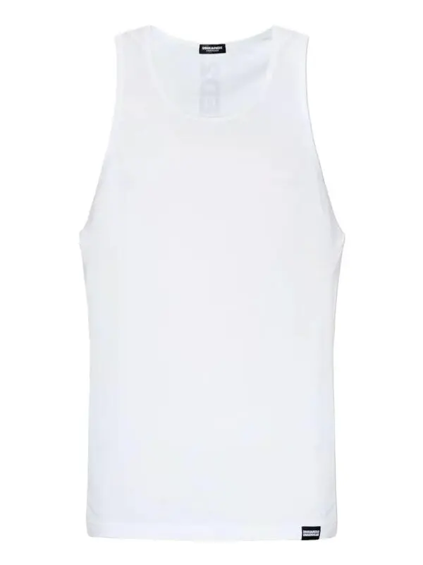 Dsquared2 Logo Tank Top - White