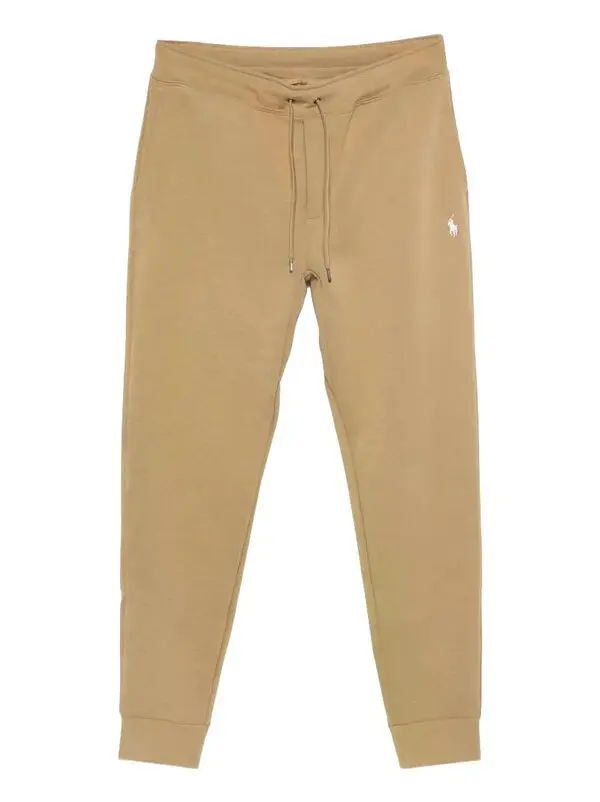 Polo Ralph Lauren Logo-embroidered Track Pants - Neutrals