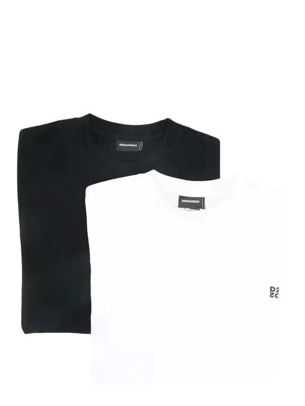 Dsquared2 Pocket T-shirt Set Of Two - Black