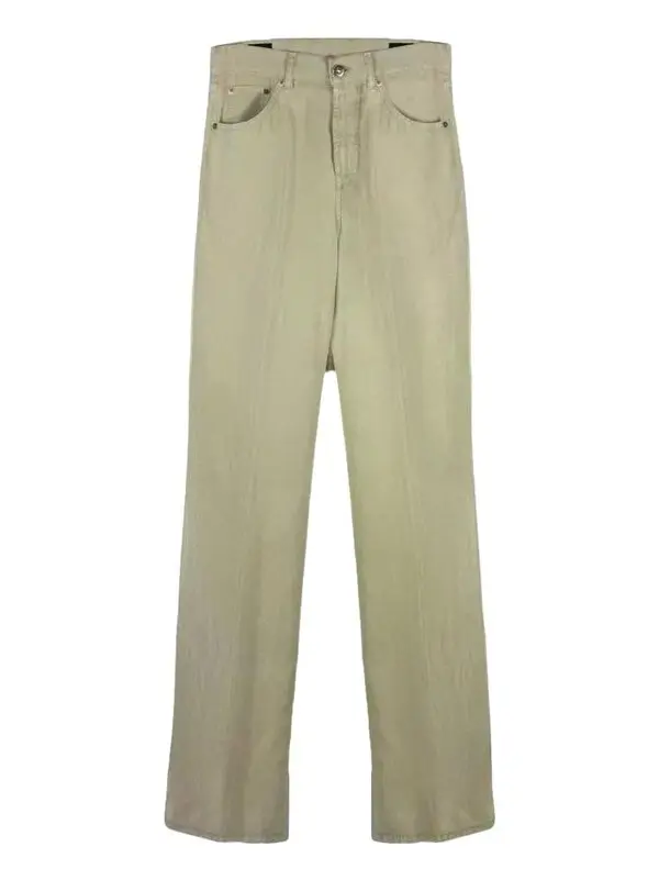 DONDUP Wide-leg Five-pocket Trousers - Neutrals