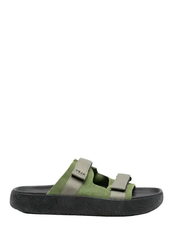 VEJA Suede Sandals - Green