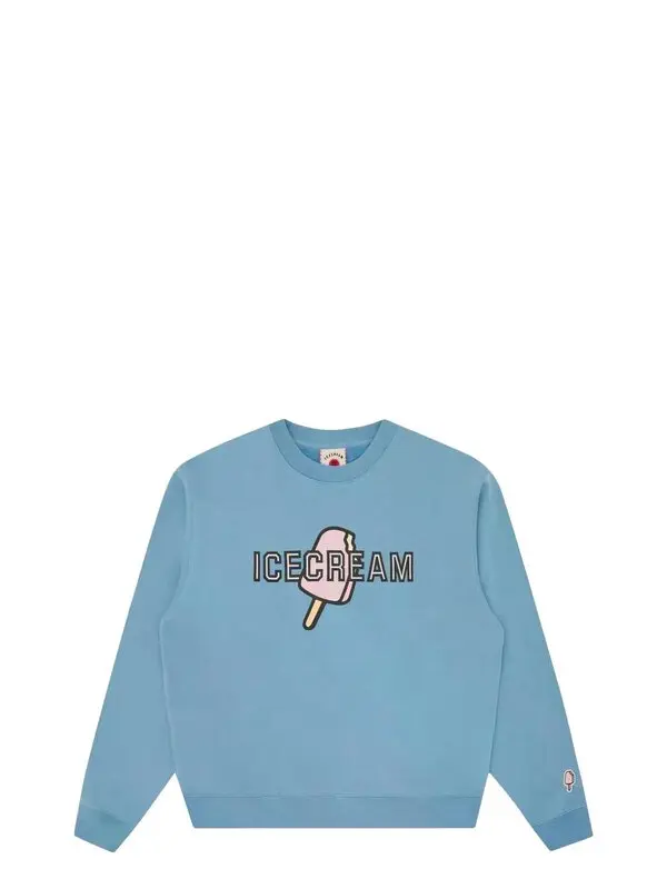 ICECREAM Graphic-print Sweatshirt - Blue