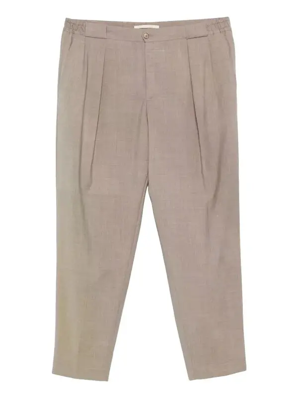 BRIGLIA 1949 Pleated Trousers - Neutrals