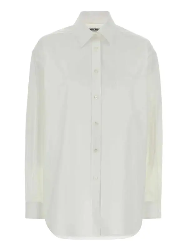 Moschino Logo-detail Shirt - White