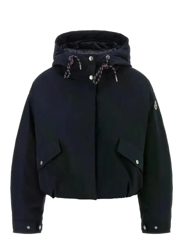 Moncler Hooded Down Jacket - Blue