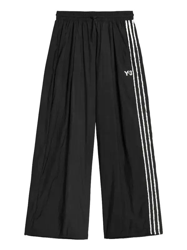 Y3 Logo-print Trousers - Black
