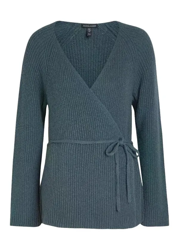 Eileen Fisher Tie-waist Cardigan - Blue