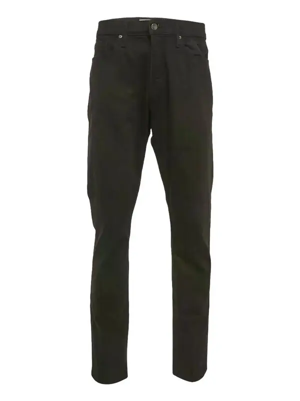 FRAME Slim Denim Trousers - Black