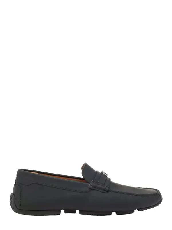 Bally Pilot Driver Leather Loafers - Black