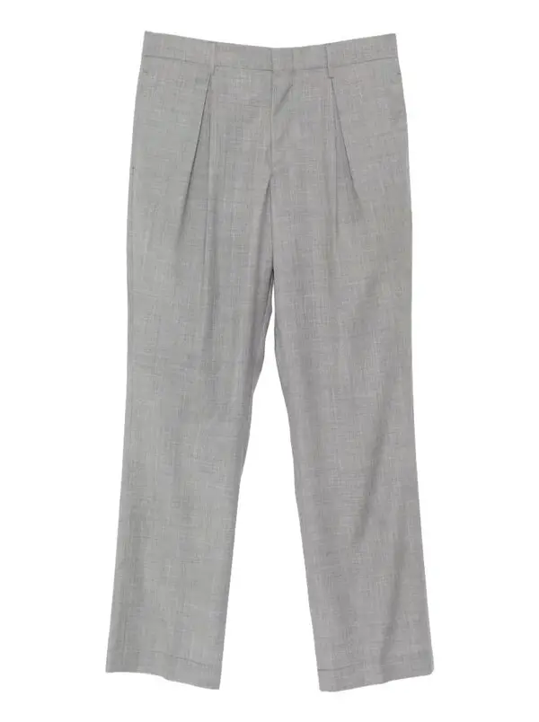 BERWICH Pleated Trousers - Grey