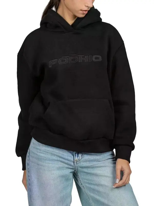 PODHIO Hooded Sweatshirt - Black