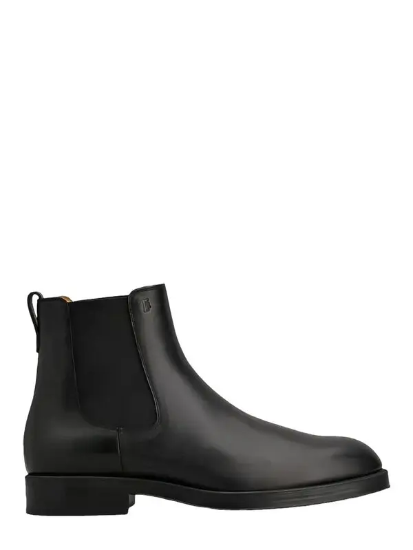 TOD'S Leather Chelsea Boots - Black