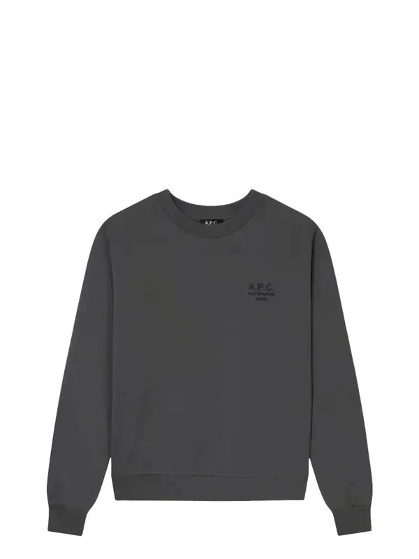 A.p.c. Logo Sweatshirt - Grey