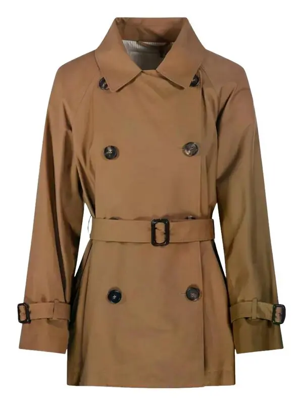 Max Mara Caroline Belted Double-breasted Trench Coat - Brown