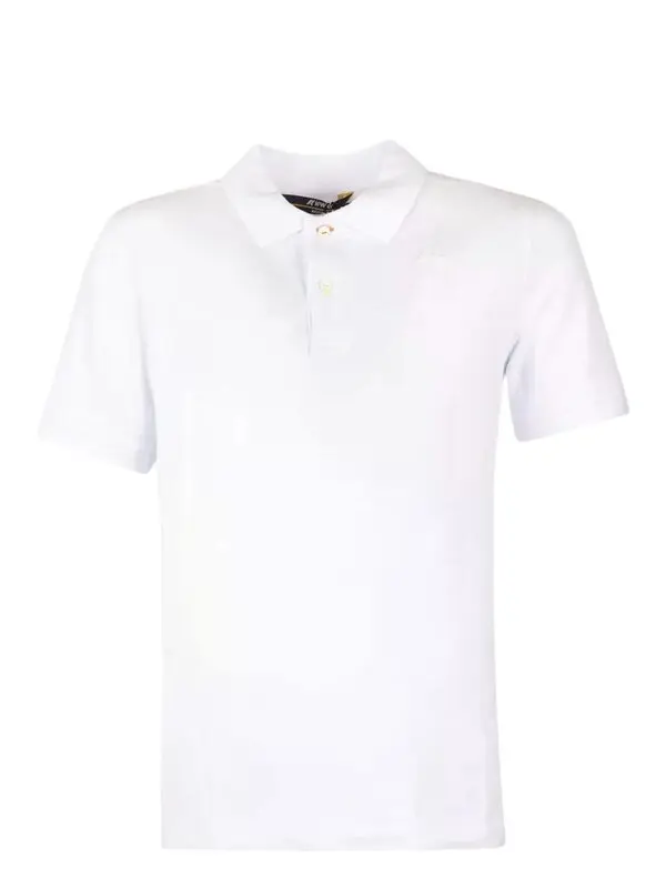 K-WAY Cotton Polo Shirt - White