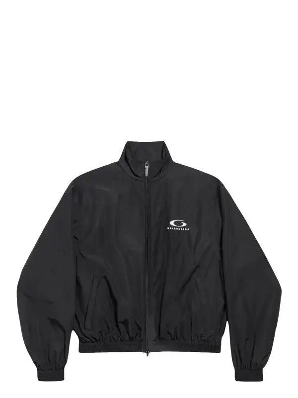 Balenciaga Stand Collar Jacket - Black