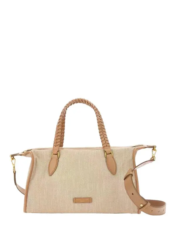 GIANNI CHIARINI Roxy Braided-handle Tote Bag - Neutrals