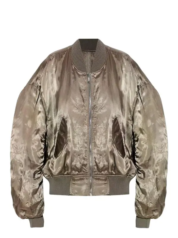 Rick Owens Secchia Bomber Jacket - Brown
