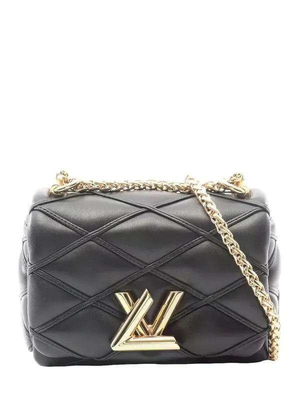 LOUIS VUITTON 2021-2026 Go-14 Malletage Pm Crossbody Bag - Black
