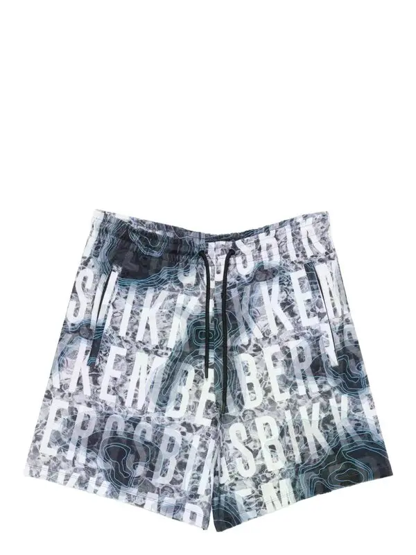BIKKEMBERGS Printed Shorts - White