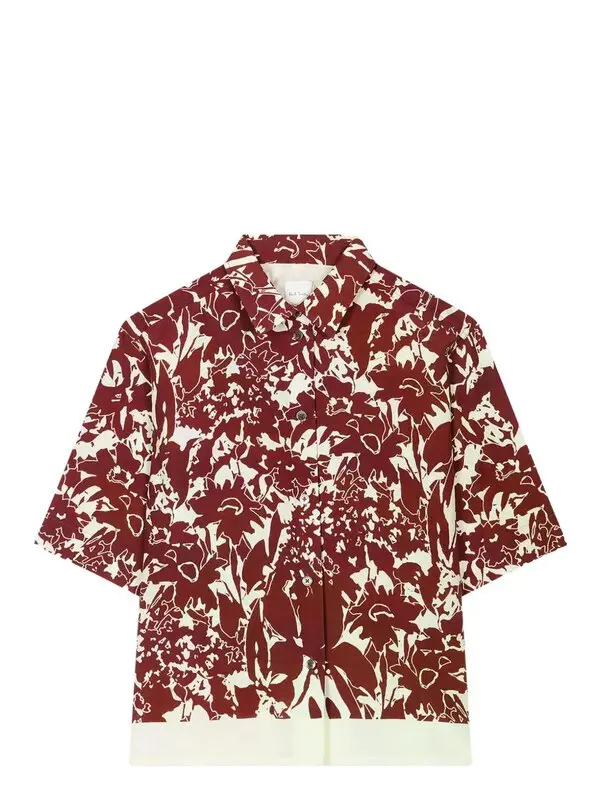 Paul Smith Floral Buttoned Shirt - Red