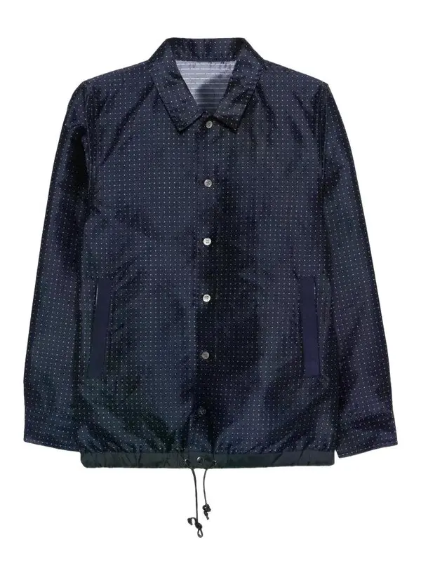 Sacai Buttoned Jacket - Blue