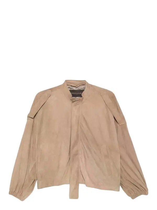 GIORGIO BRATO Strap Jacket - Neutrals