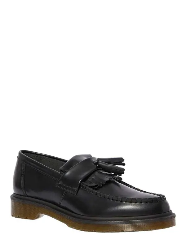Dr. Martens Adrian Smooth Tassel Loafer - Black