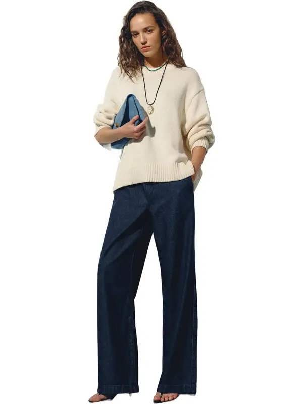 REFORMATION Sheba Denim Pant - Blue