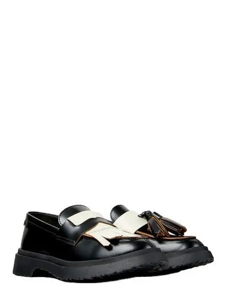Camper Walden Twins Mismatch Loafer - Black Multi