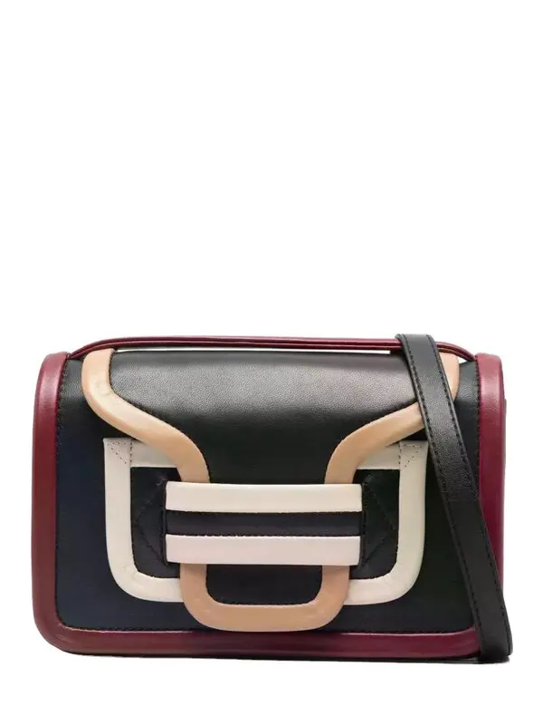 Pierre Hardy Leather Crossbody Bag - Black