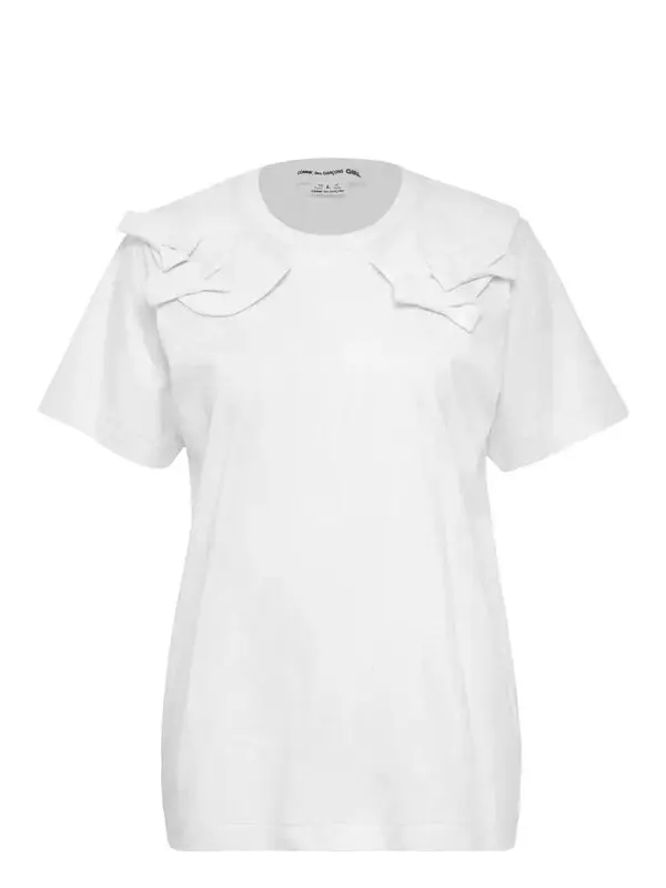 Comme Des Garçons Bow T-shirt - White
