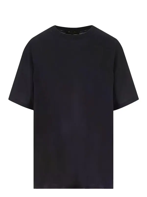 Loro Piana Short-sleeve Sweater - Blue