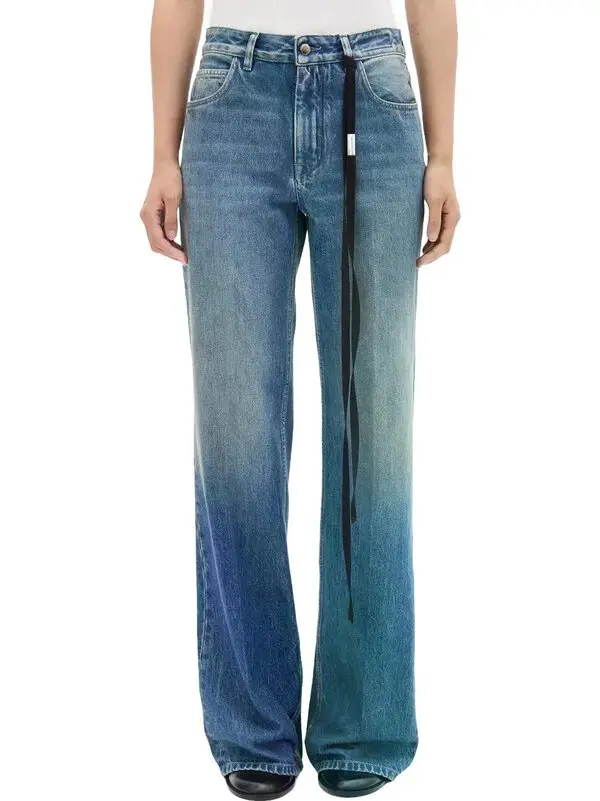 ANN DEMEULEMEESTER Vive Five-pocket Jeans - Blue