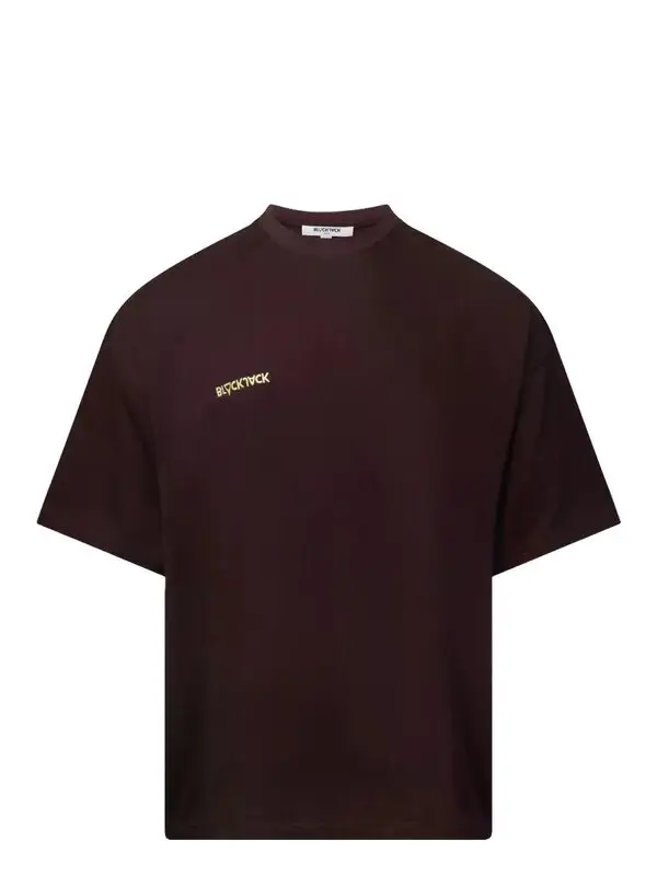 BLACKJACK Oversized T-shirt - Brown
