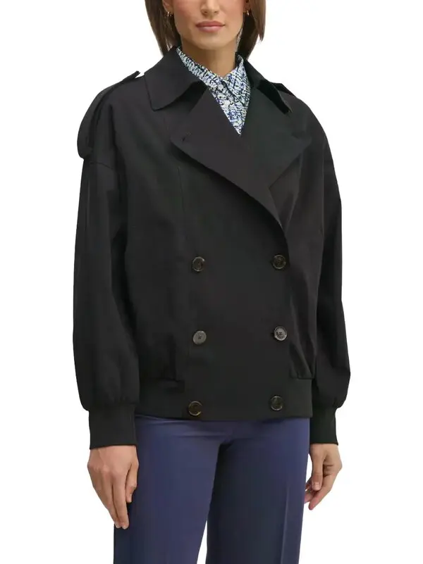 MOS MOSH Zabi Double-breasted Jacket - Black