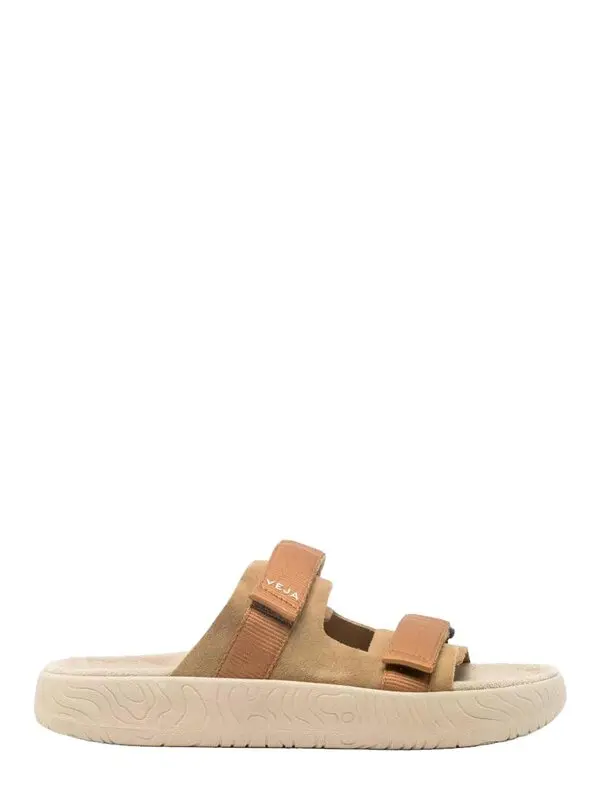 VEJA Arpoador Suede Sandals - Neutrals