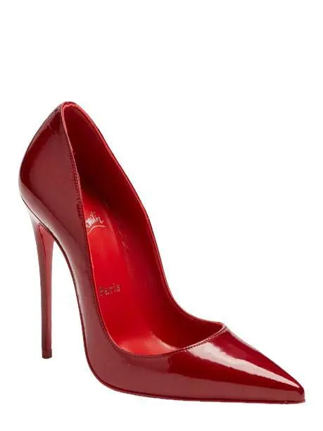 CHRISTIAN LOUBOUTIN So Kate Pointed Toe Pump - R558 Loubi/lin Loubi