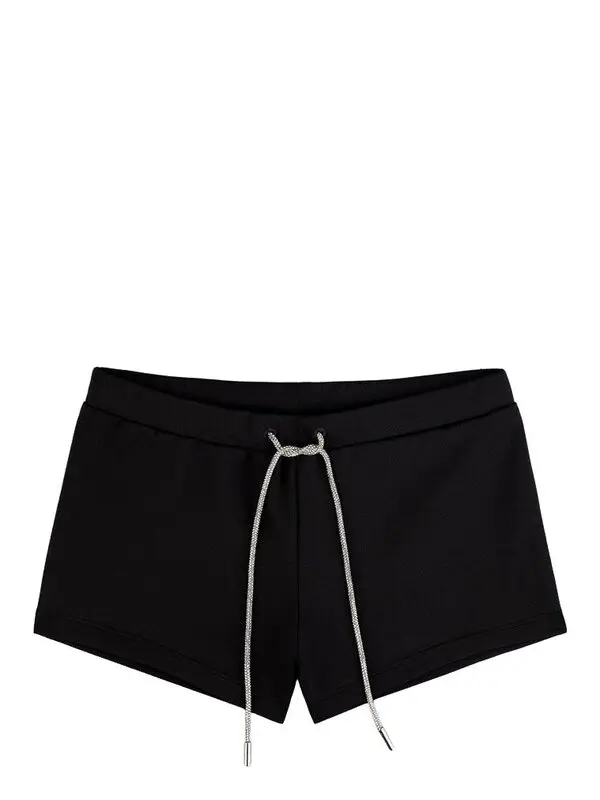 AREA Brunch Mini Shorts - Black