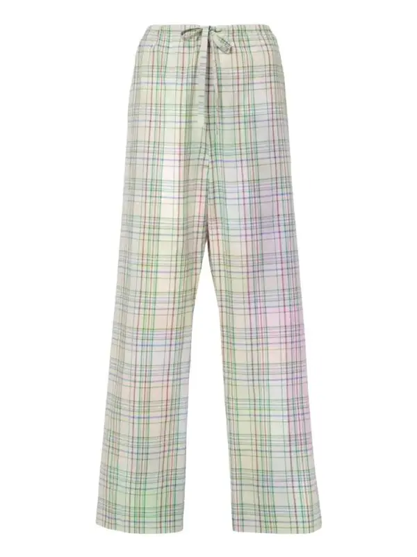 THE ROW Check-pattern Trousers - Neutrals